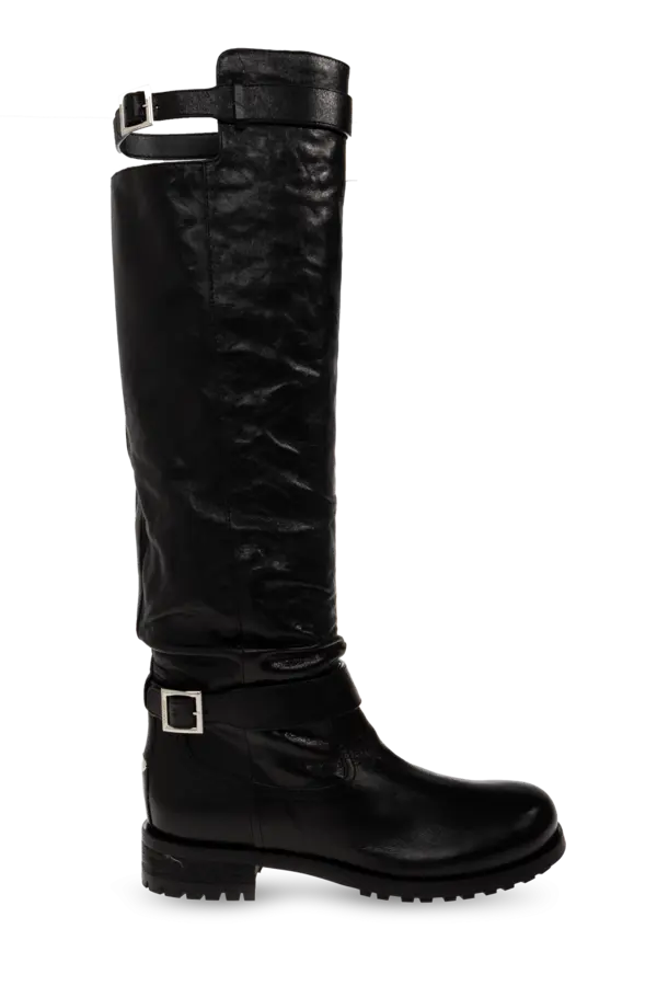 JIMMY CHOO Biker Kb’ Boots - Black
