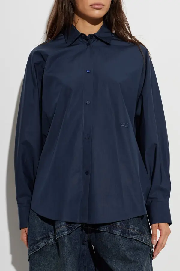 Loewe Shirt With Embroidered Logo