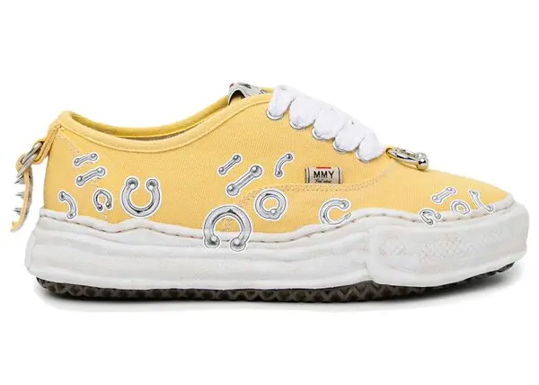 Mihara Yasuhiro Baker Og Sole Canvas Low Bonbom Sneakers