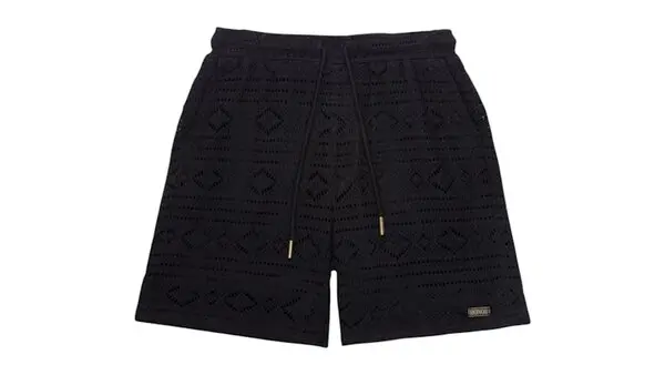 HONOR THE GIFT Pointelle Crochet Drawcord 7 Inch Shorts