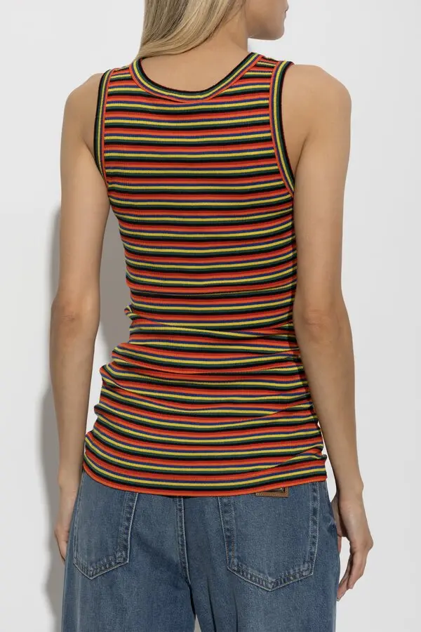 Dolce & Gabbana Striped Pattern Top