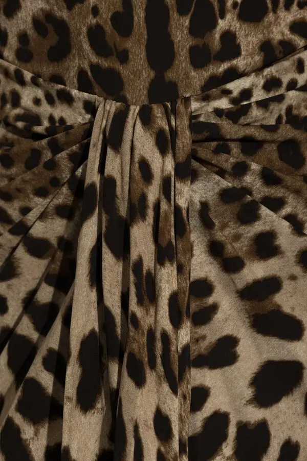 Dolce & Gabbana Animal Print Dress