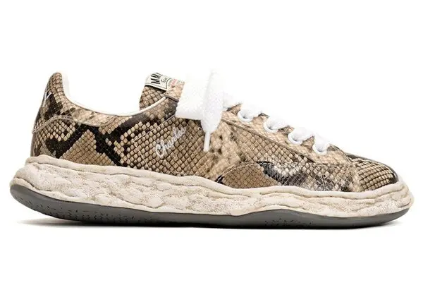 Mihara Yasuhiro Charles Og Sole Leather Low Sneakers