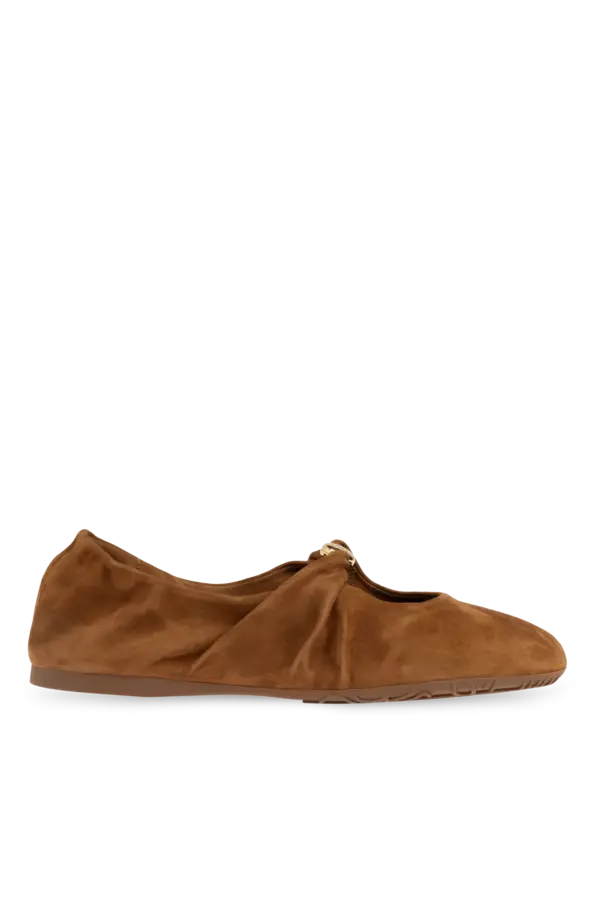Loewe Pebble' Ballet Flats - Brown