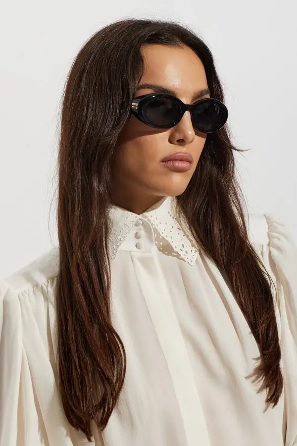 Miu Miu B09s Acetate Cat Eye Sunglasses