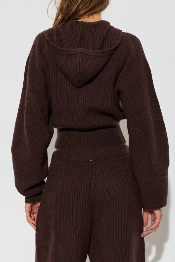 Sportmax Balco" Wool Cardigan - Brown