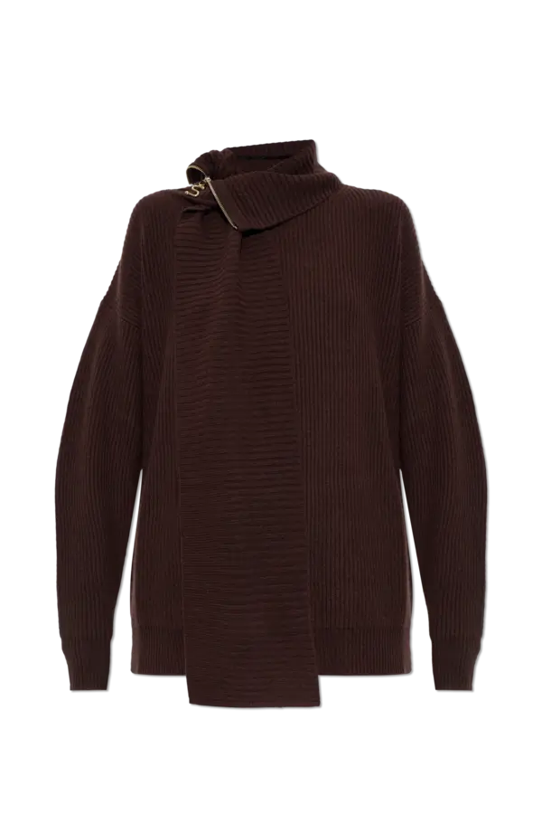 Sportmax Wool Sweater ‘feltro - Brown