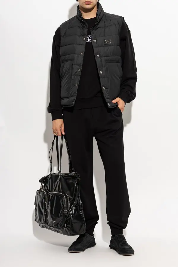 Dolce & Gabbana Sweatpants With Embroidered Logo