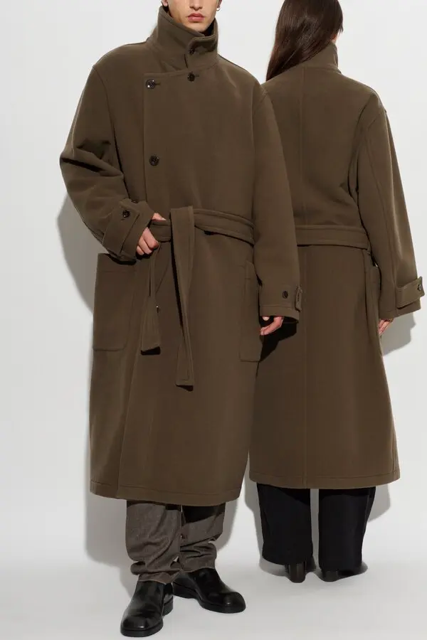 LEMAIRE Wool Coat With Belt