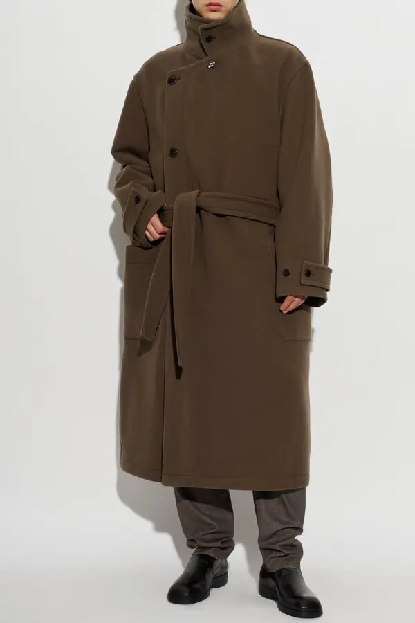 LEMAIRE Wool Coat With Belt