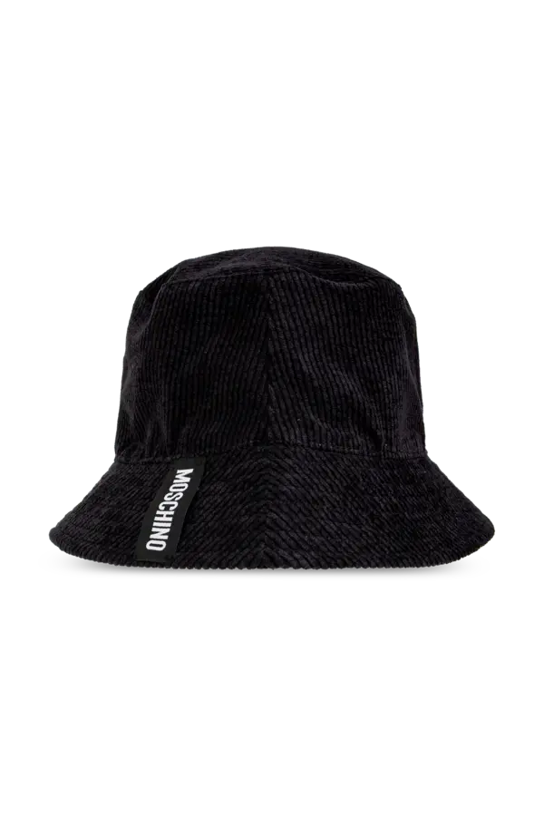 Moschino Reversible Bucket Hat - Black