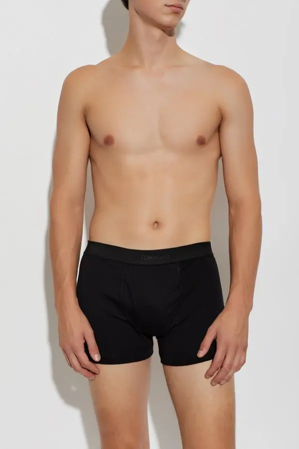 TOM FORD Cotton Boxers With Logo