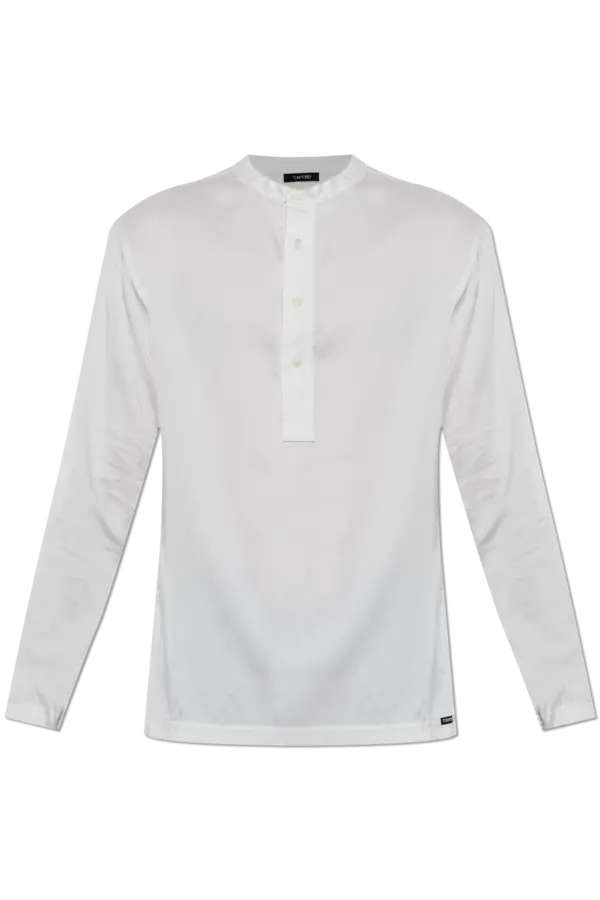 TOM FORD Silk Lingerie Top - White