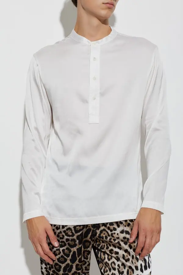 TOM FORD Silk Lingerie Top