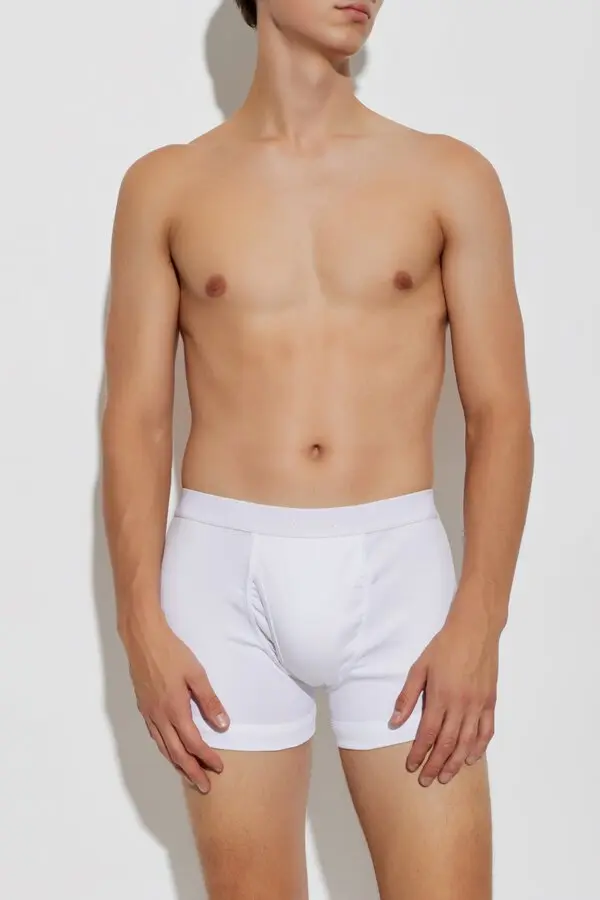 TOM FORD Cotton Boxers With Logo