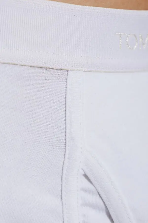 TOM FORD Cotton Boxers With Logo