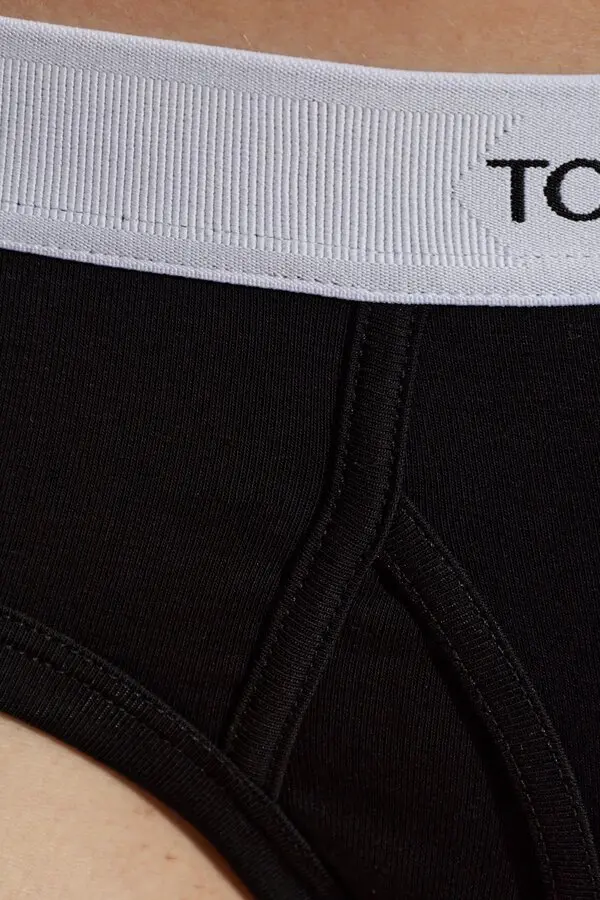 TOM FORD 2-pack Of Cotton Briefs With Logo