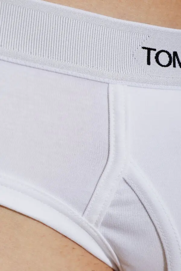 TOM FORD Two-pack Of Cotton Briefs With Logo