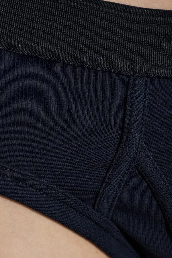 TOM FORD Cotton Briefs With Logo