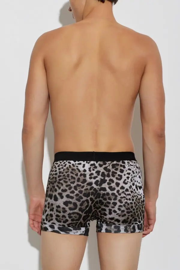TOM FORD Cotton Boxers With Animal Motif