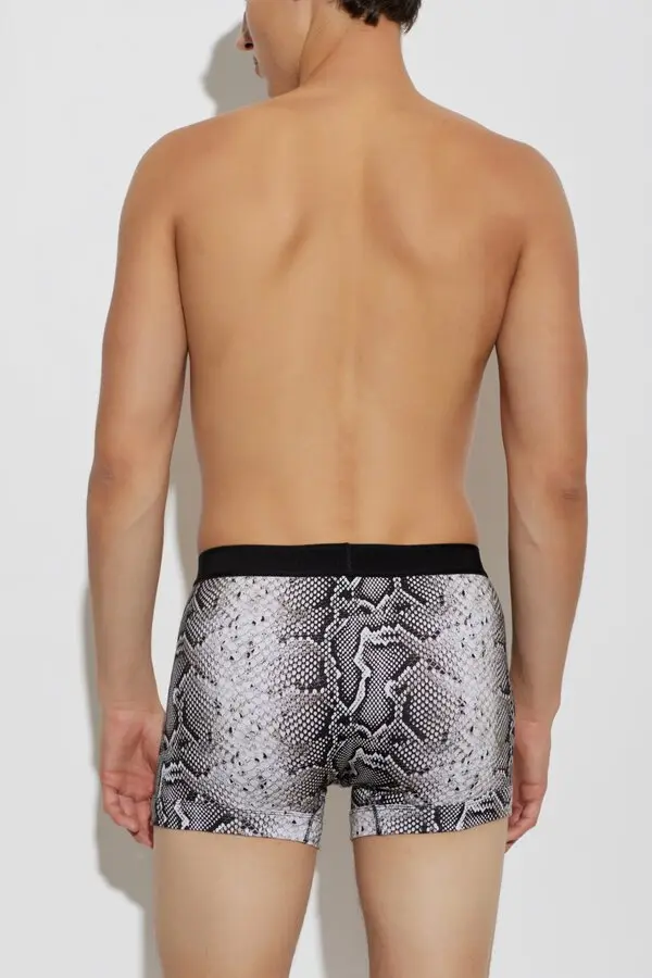 TOM FORD Cotton Boxers With Animal Print
