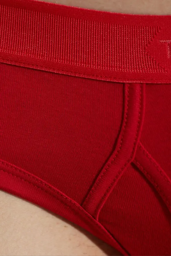 TOM FORD Cotton Briefs With Logo