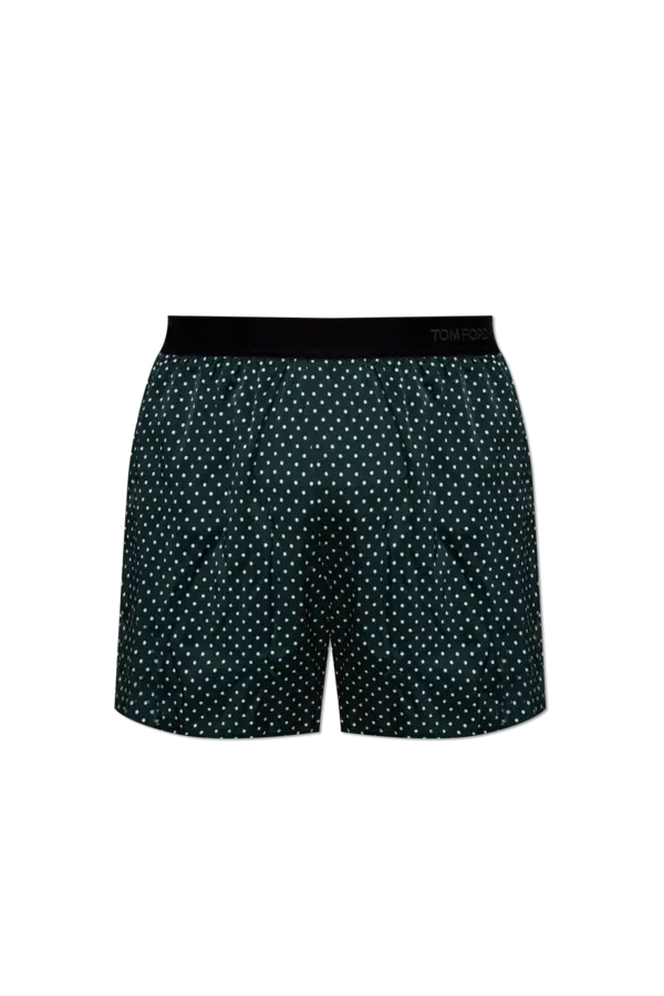 TOM FORD Silk Boxers - Green