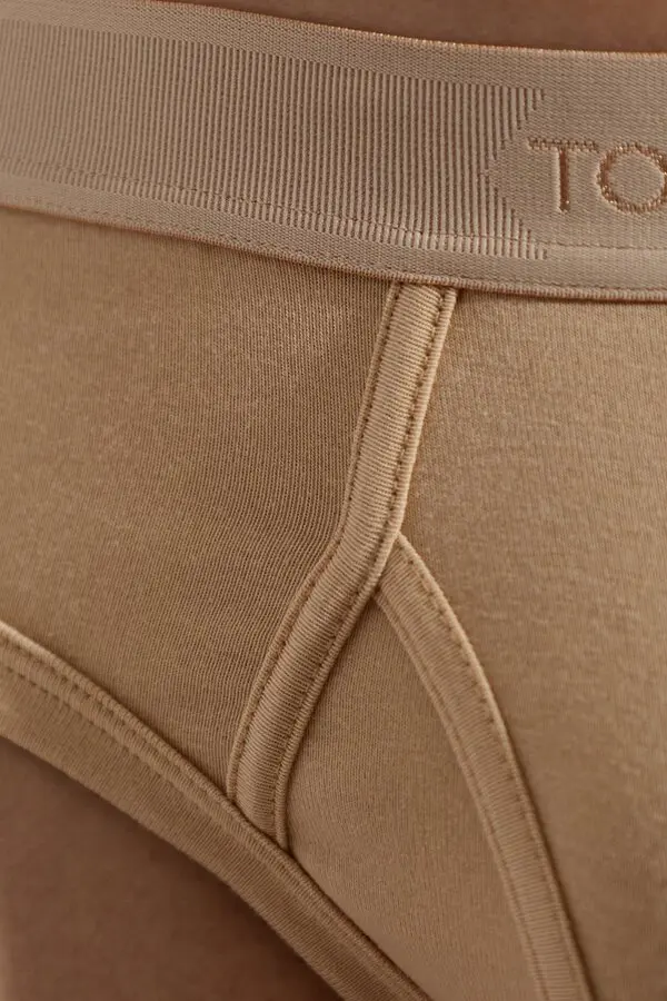 TOM FORD Cotton Briefs With Logo