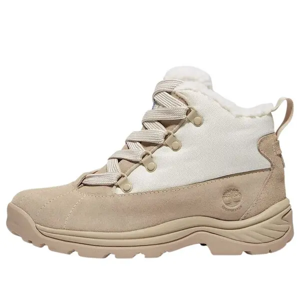 Timberland White Ledge Waterproof Lace-up Boots - Light Beige