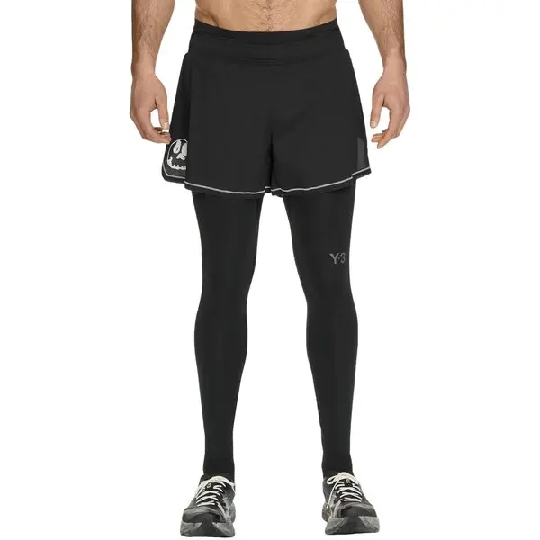 Adidas Y-3 Chito Graphic Shorts - Black