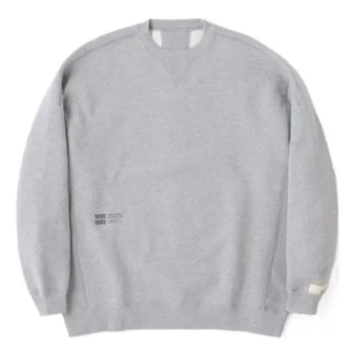 NEW BALANCE 1000 Sweat Crew Oversized Fit Asia Sizing - Grey