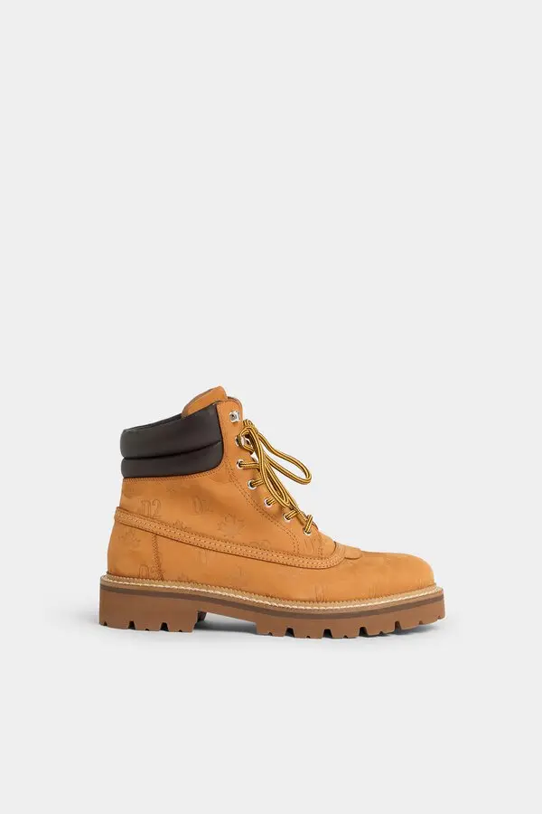 Dsquared2 Monogram Ankle Boots