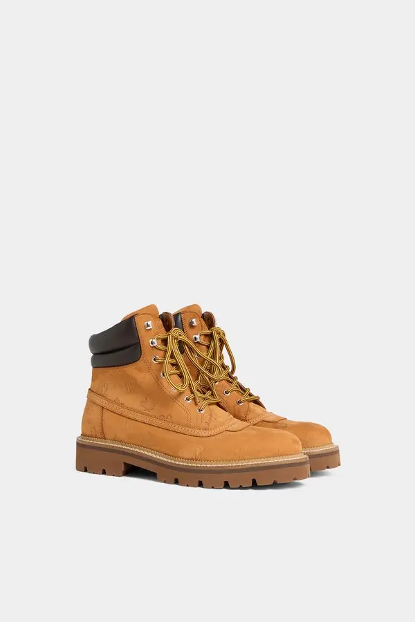 Dsquared2 Monogram Ankle Boots