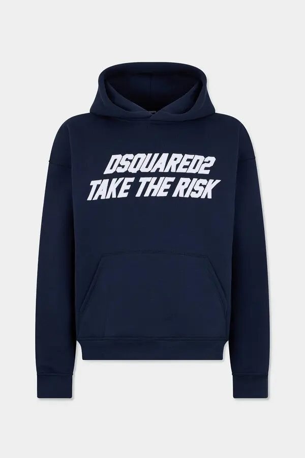 Dsquared2 Take The Risk Relax Fit Hoodie