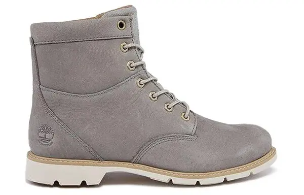 Timberland Waterproof Lace-up Boots - Grey/beige/white