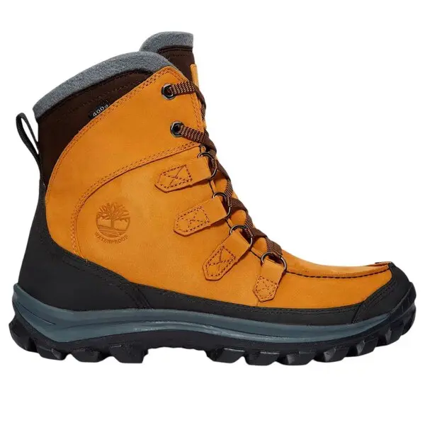 Timberland Chillberg Waterproof Lace-up Boots - Wheat Nubuck