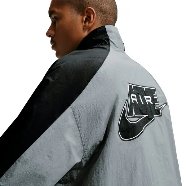 Nike Woven Track Jacket - Smoke Grey/black