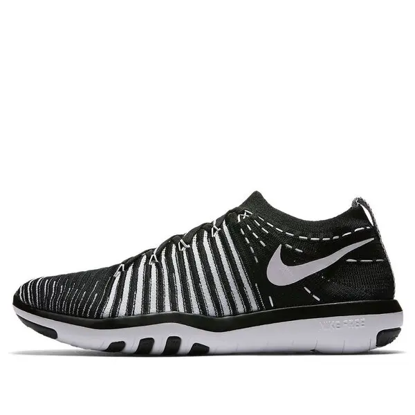 Nike Free Transform Flyknit Sneakers - Black/white