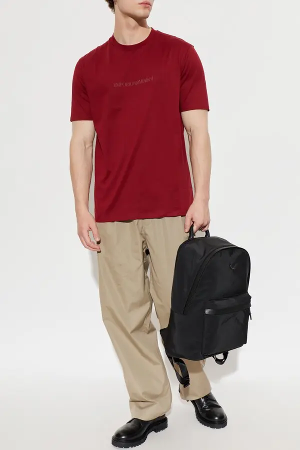 Emporio Armani T-shirt With Printed Logo