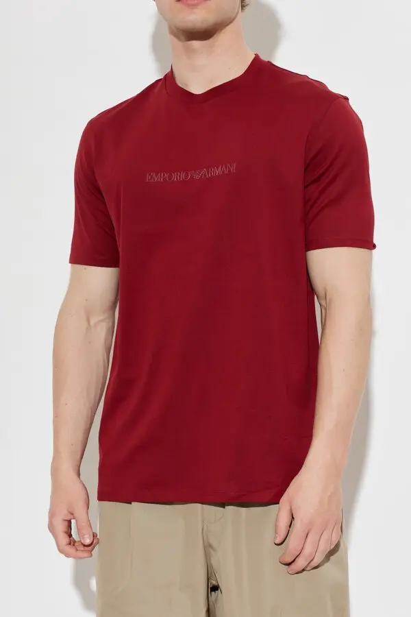 Emporio Armani T-shirt With Printed Logo