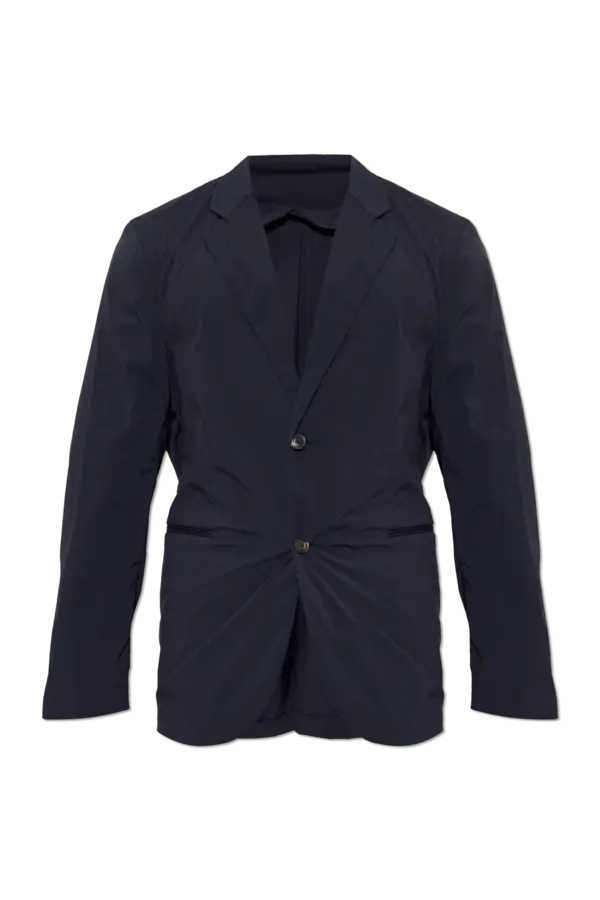 Emporio Armani Blazer With Detachable Stand-up Collar
