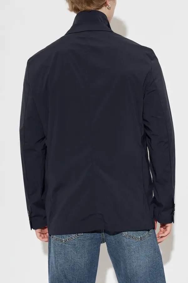 Emporio Armani Blazer With Detachable Stand-up Collar
