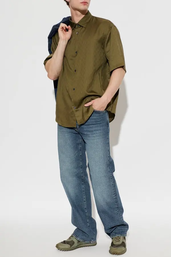 Emporio Armani Shirt With Monogram