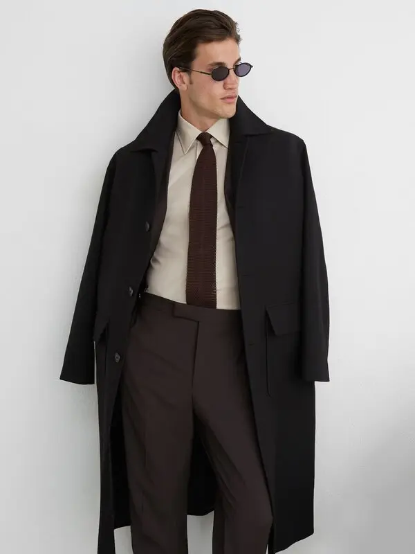 REISS Dream Wool-blend Side-adjuster Suit Trousers Tailored-fit