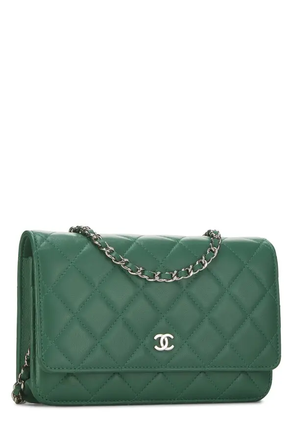 Chanel Quilted Lambskin Classic Wallet On Chain