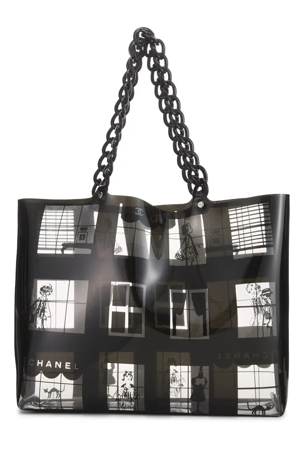 Chanel Coco Window Tote - Black
