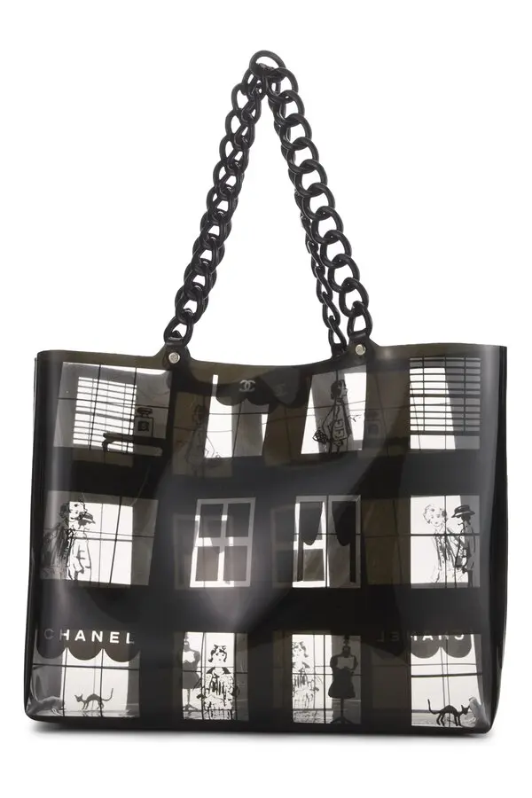 Chanel Coco Window Tote - Black