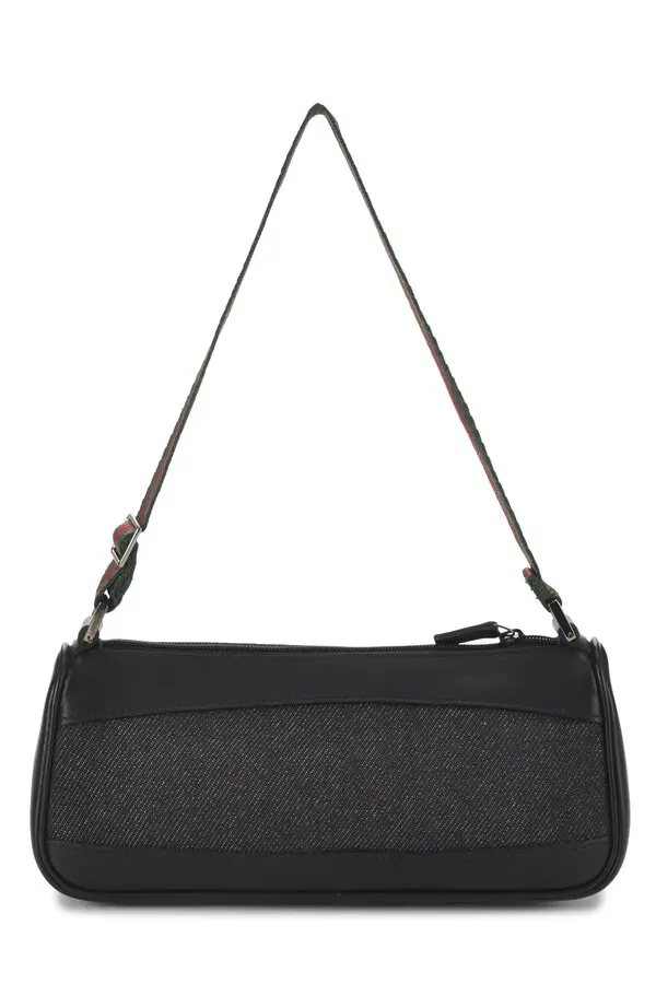 Gucci Gg Denim Web Pochette