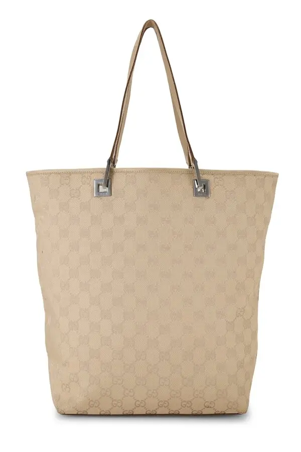 Gucci Original Gg Canvas Tote - Beige