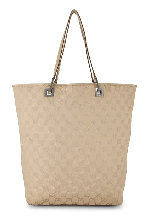 Gucci Original Gg Canvas Tote - Beige